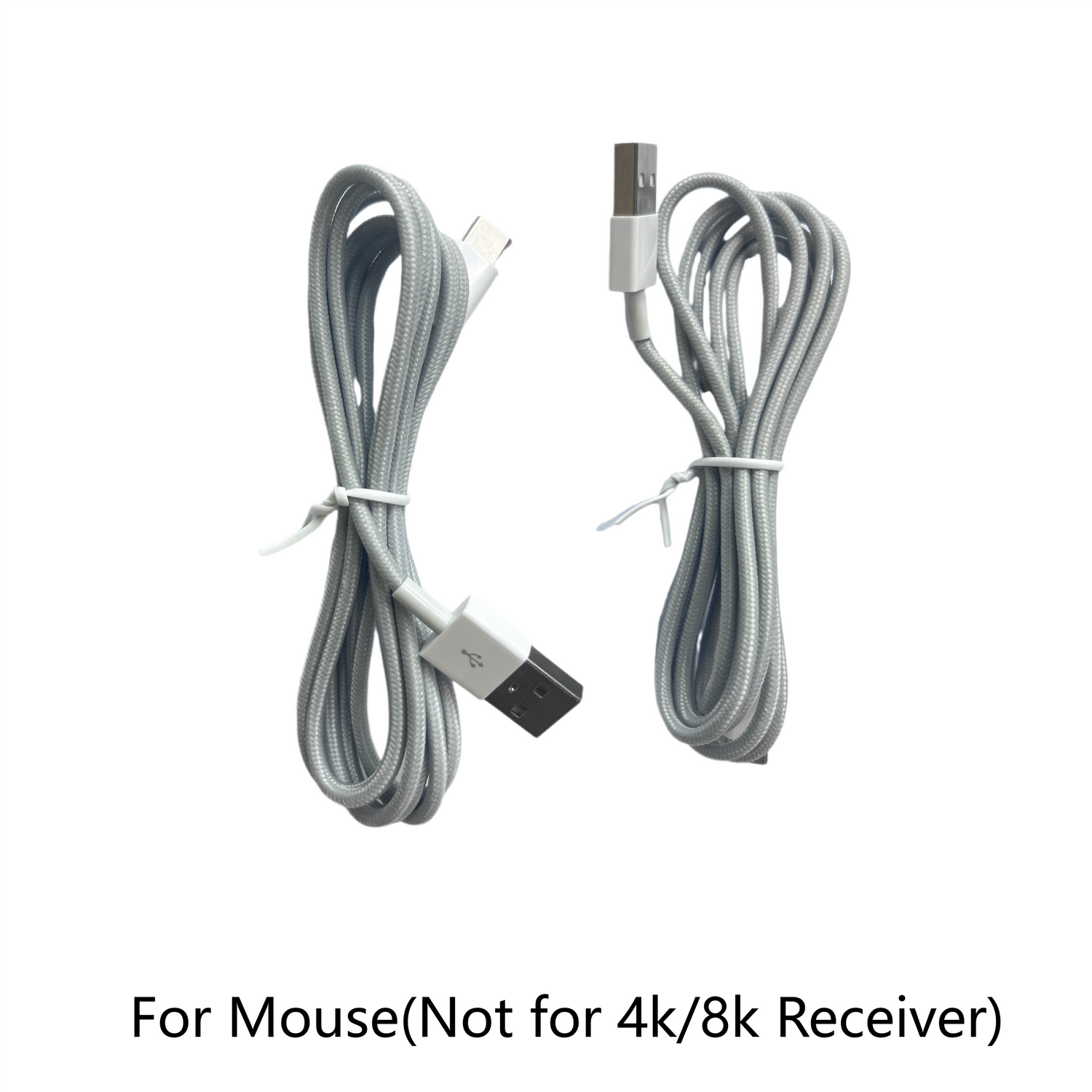 USB TYPE C Cable For Wireless Mouse,Not for 4k/8k Receiver(2 PCS,Color