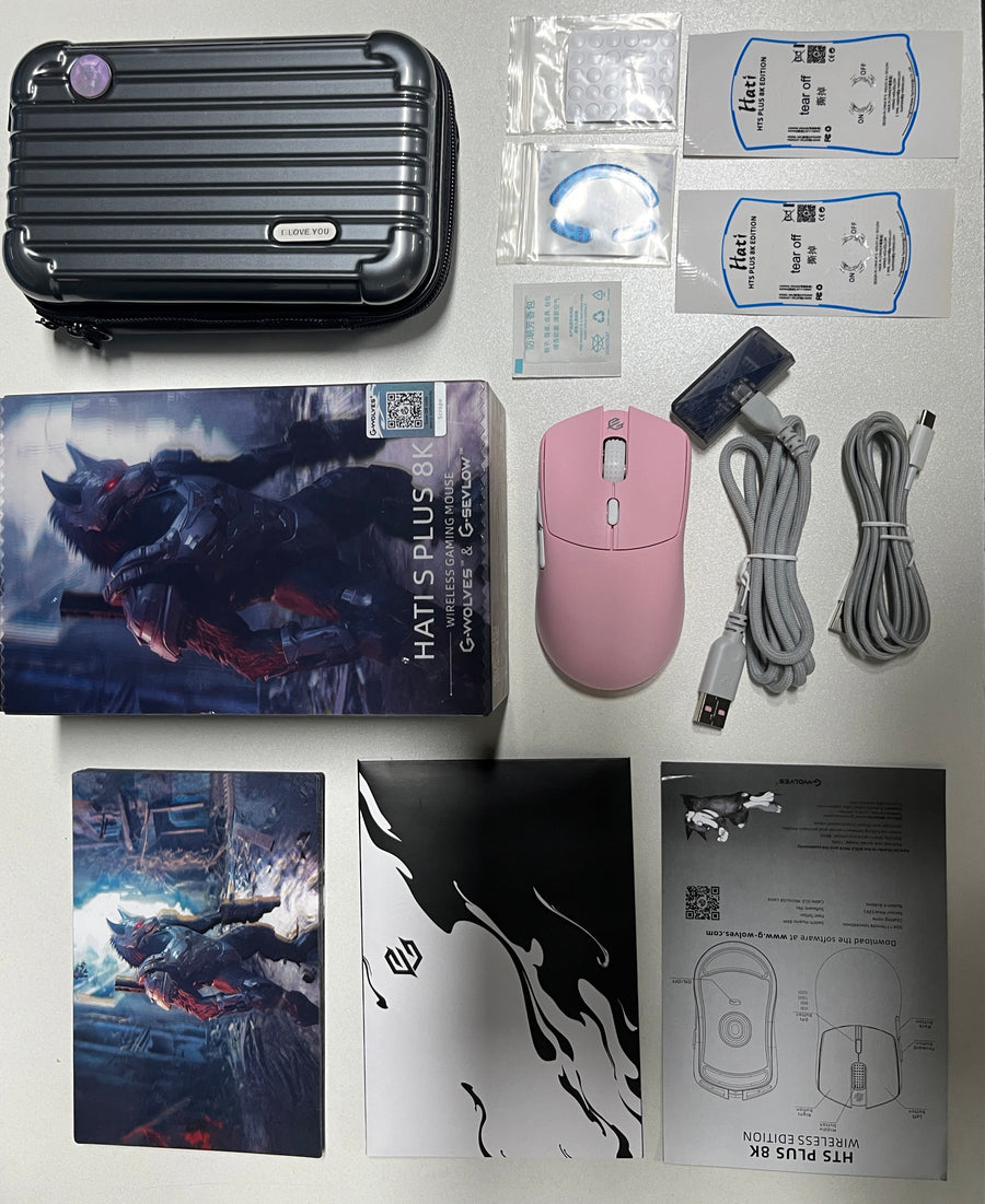 G-Wolves HTS Plus 8K Wireless Gaming Mouse
